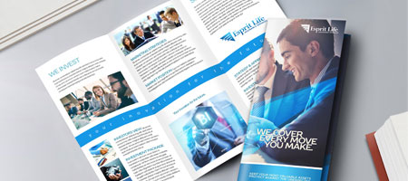 Custom Brochure Printing – Fast Trifold Brochures | NextDayFlyers