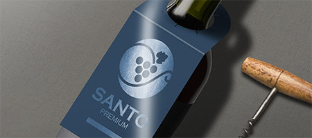 Metallic Bottle Neck Hang Tags - Hang Tags | NextDayFlyers