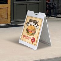 A-Frame Sign Printing - Plastic and Metal Outdoor Signs | NextDayFlyers